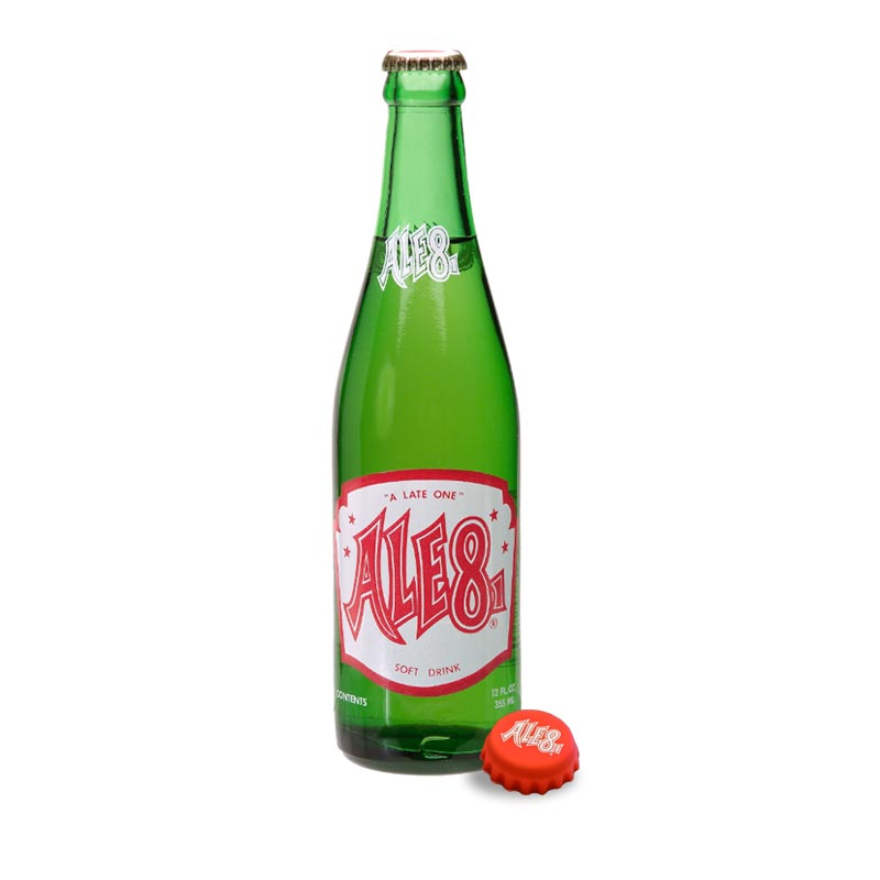 Ale 8 One Original, 12 ounce Longneck Glass Bottles – The General Store KY