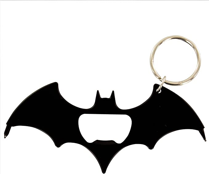 Batman Bottle Opener Keychain, Multi Keyring, Officially Licensed – The ...