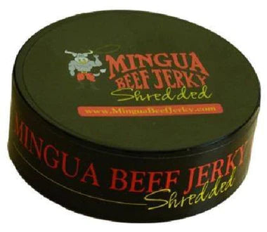 Mingua Shredded Beef Jerky Can, .32 oz – The General Store KY